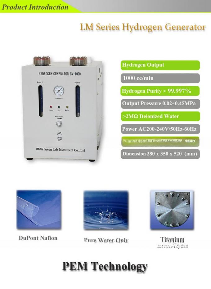 Green Hydrogen Generator with 3L Pure Water Consumption and PLC Core ...