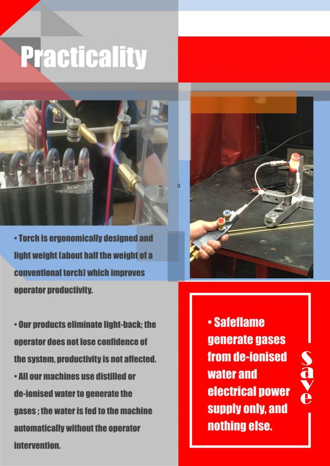 Hydrogen Generator for Tube Welding 220V Oxyhydrogen Torch Braze ...